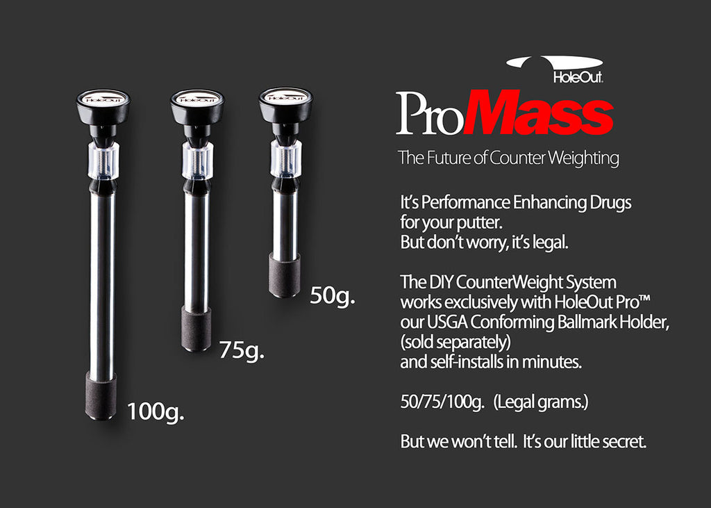 HoleOut® ProMass™ | DIY Putter Counter Balance System
